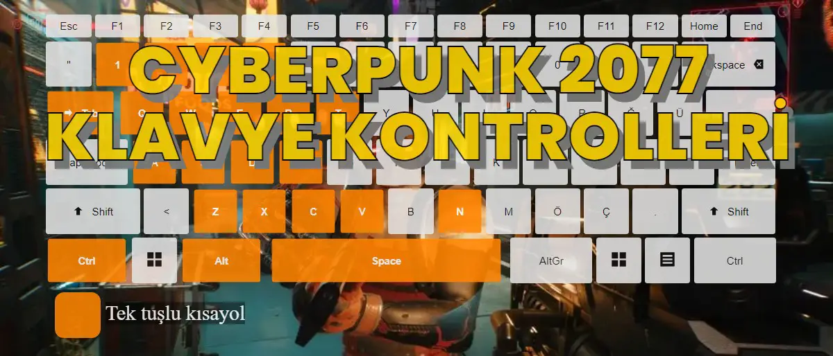 Cyberpunk 2077 klavye kontrolleri ‒ DefKey Cyberpunk 2077 klavye kontrolleri ‒ DefKey
